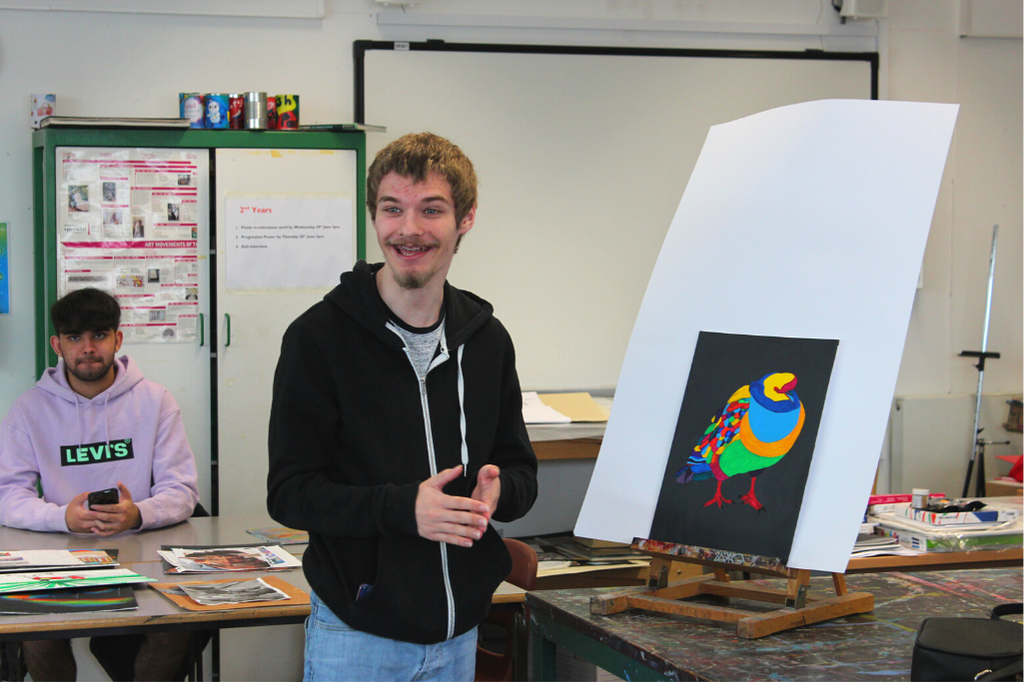 Bracknell students create art for Bracknell Library - Bracknell and ...